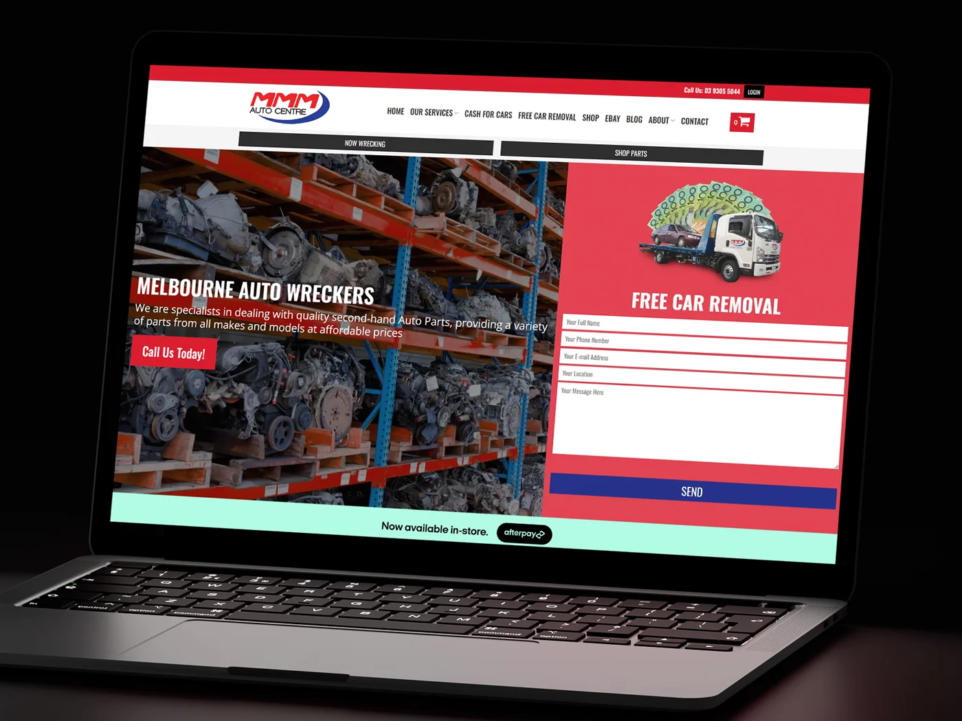 MMM Auto Centre - Melbourne Web Studio