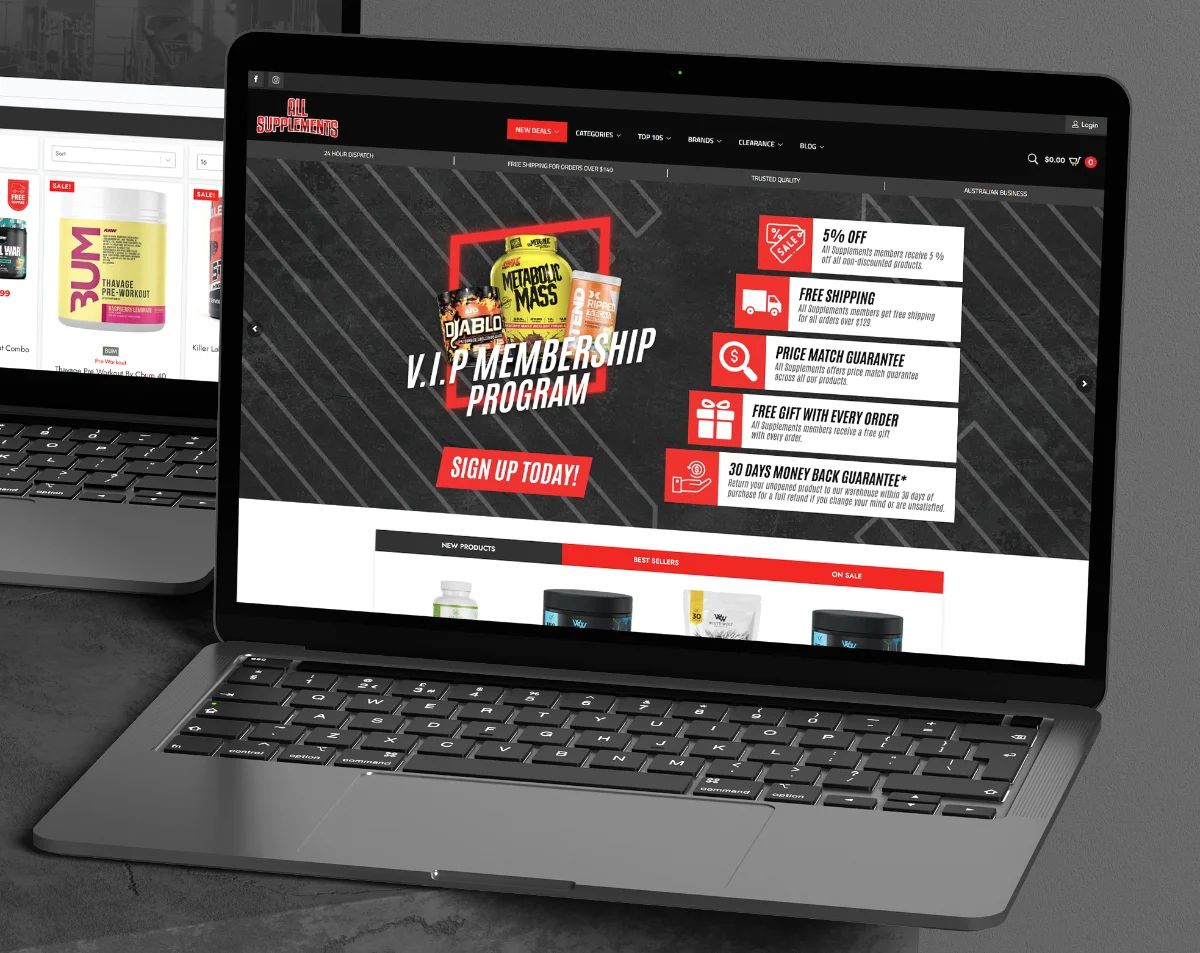 All Supplements - Melbourne Web Studio